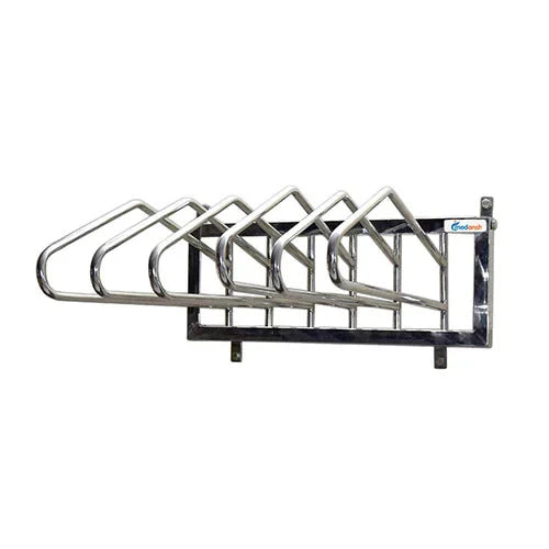 Wall Mounted Lead Apron Rack (SS 304 Grade) for Six Lead Aprons