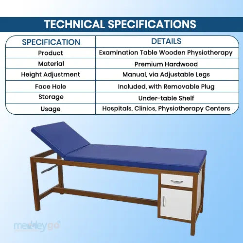 Examination Table: Professional Use in Medical Settings